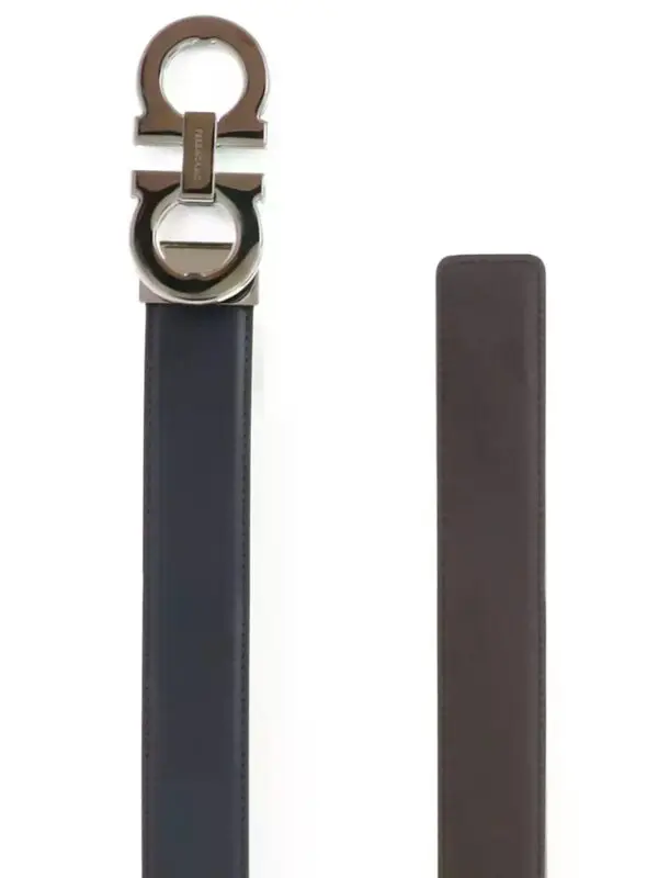 FERRAGAMO Belt Box With Gancini Switch Buckle