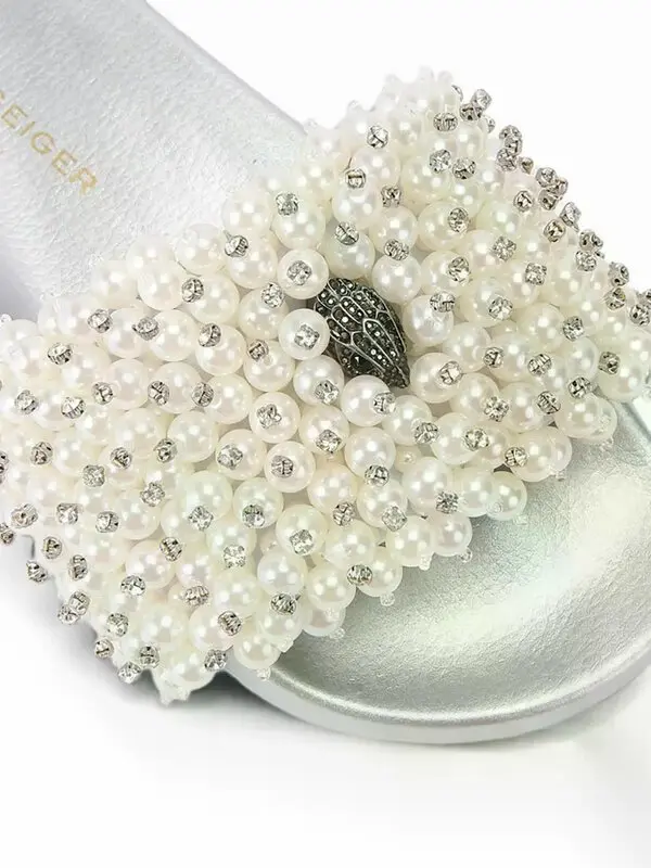 Kurt Geiger Meena Eagle Bead Slides