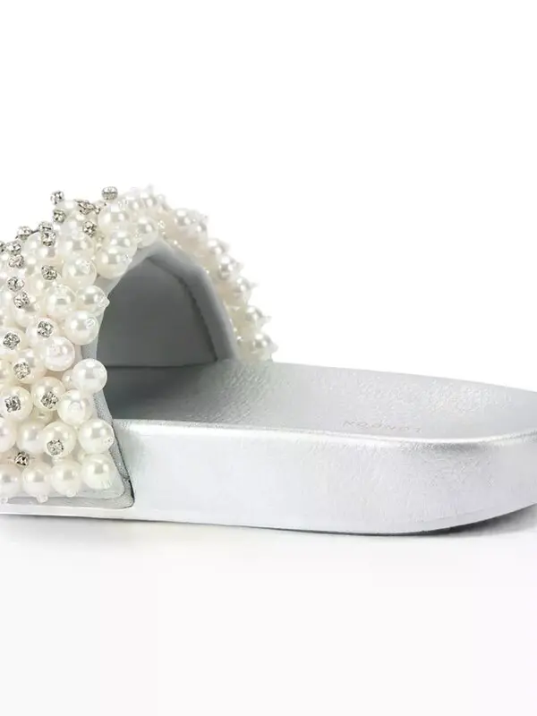 Kurt Geiger Meena Eagle Bead Slides