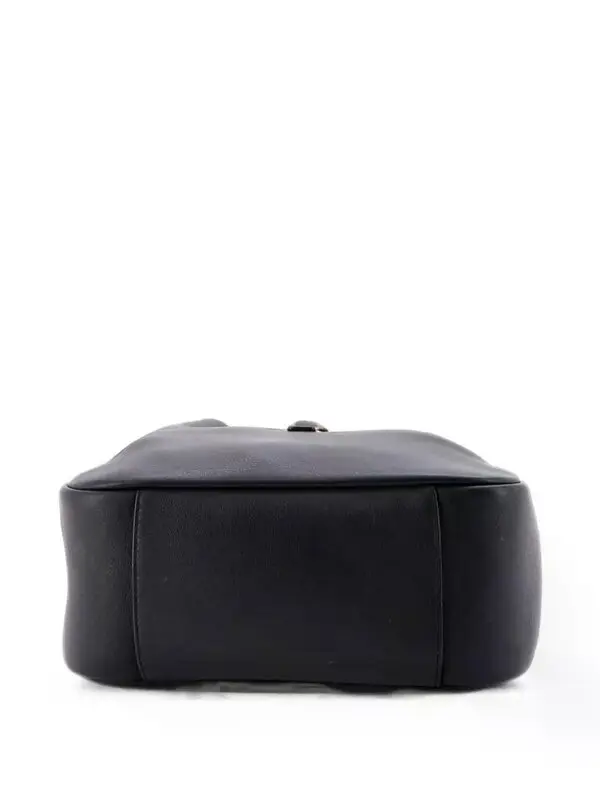 Saint Laurent Supple Leather Hobo Bag - Black