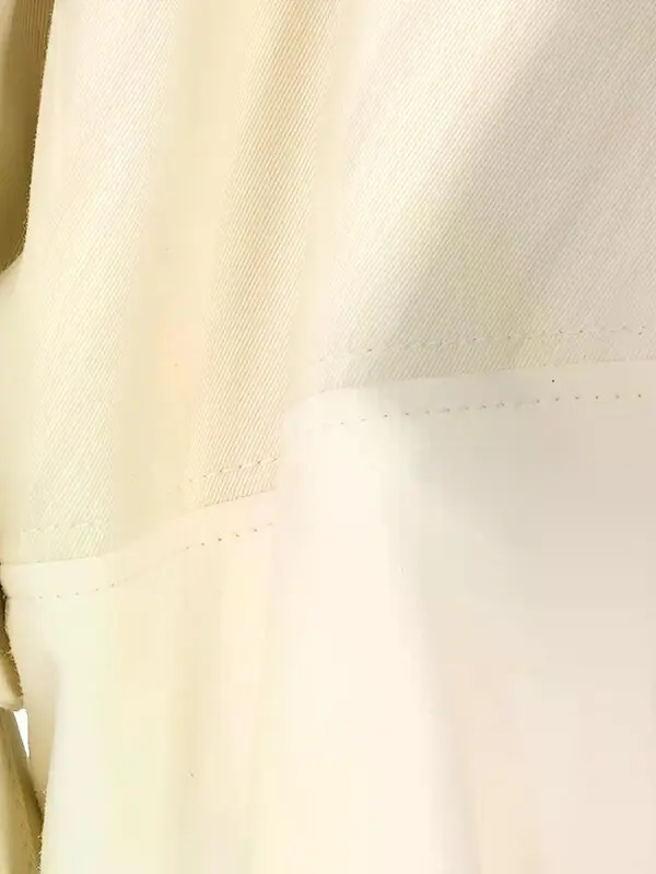 Fabiana Filippi Belted Panelled Coat - Neutrals