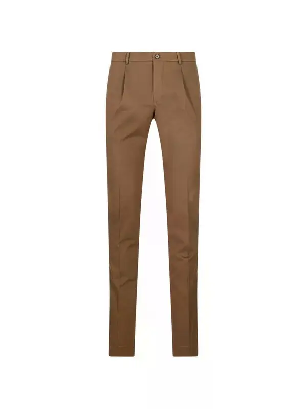 Incotex Pattern Pleated Trousers