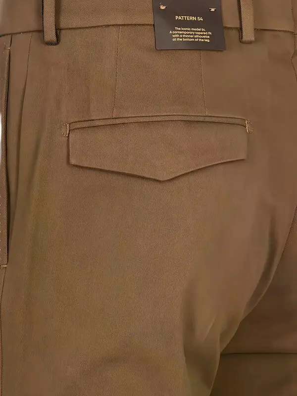 Incotex Pattern Pleated Trousers