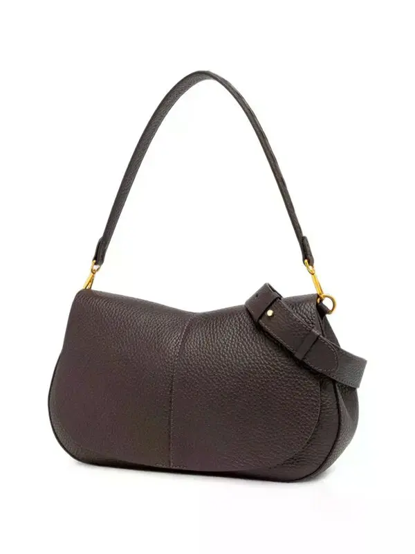 GIANNI CHIARINI Large Helena Round Grained-leather Shoulder Bag