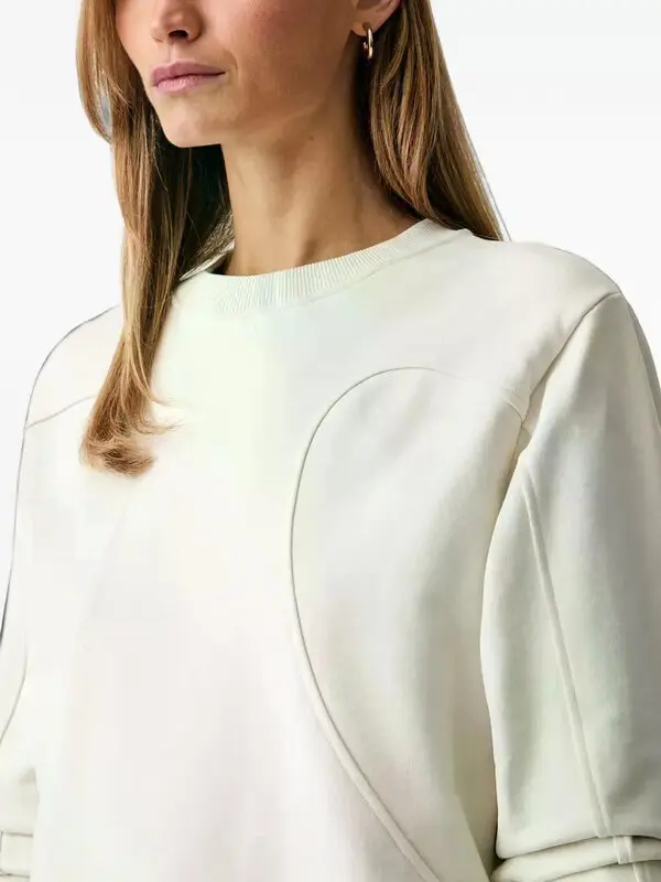 Patrizia Pepe Panelled Raglan-sleeve Sweatshirt
