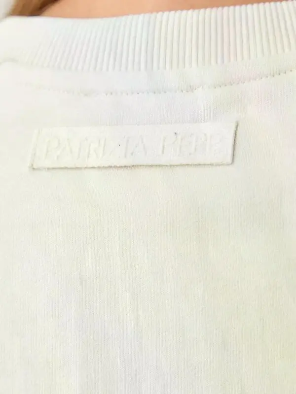 Patrizia Pepe Panelled Raglan-sleeve Sweatshirt