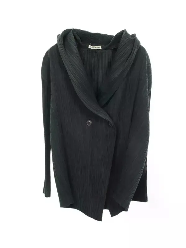 Issey Miyake Double-breasted Jacket - Green