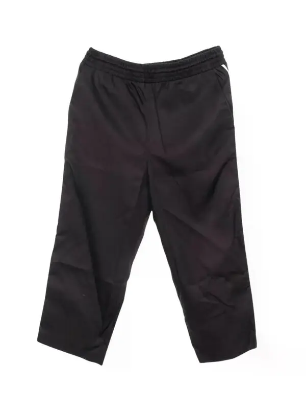 Prada Logo-plate Track Pants - Black