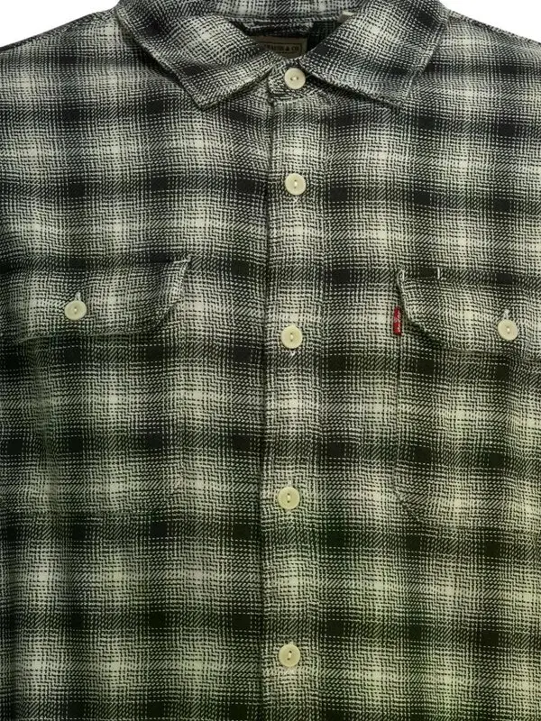LEVI'S Jackson Worker Check-pattern Cotton Overshirt