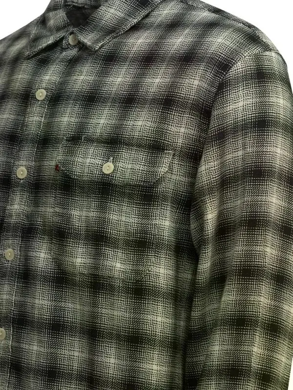 LEVI'S Jackson Worker Check-pattern Cotton Overshirt