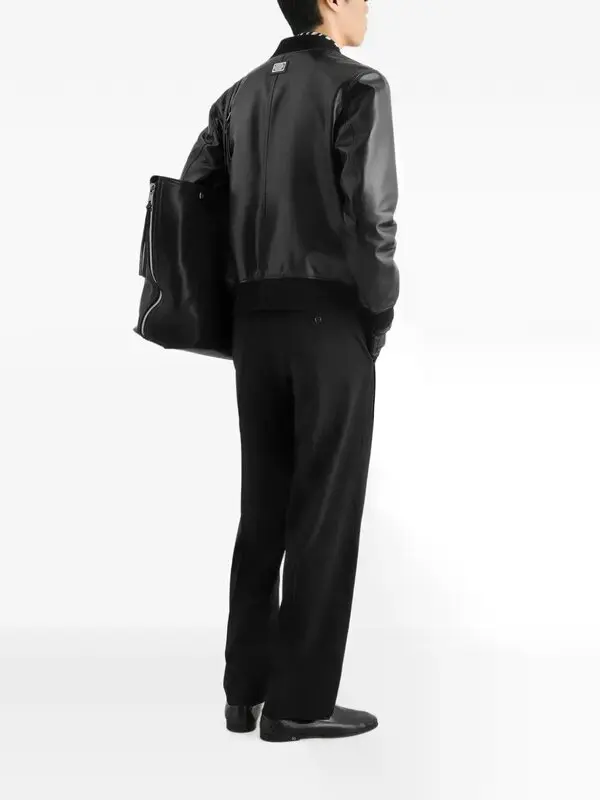 Dolce & Gabbana Calfskin Bomber Jacket