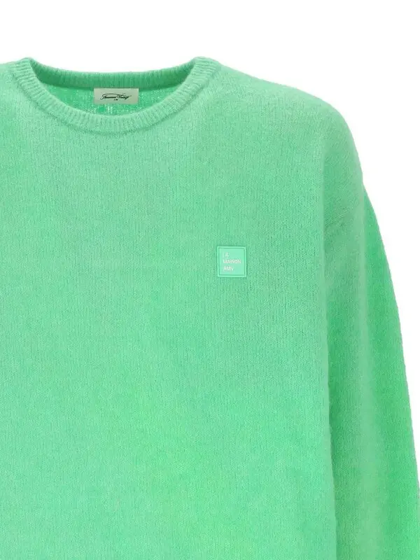 American Vintage Vitow Logo-patch Sweater
