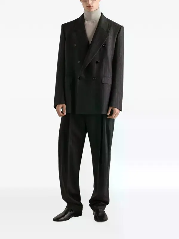 Dolce & Gabbana Palermo Double-breasted Pinstripe Wool Jacket