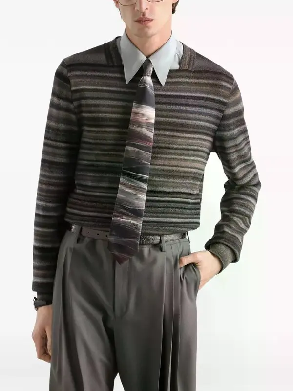 Dolce & Gabbana Striped Wool Pullover