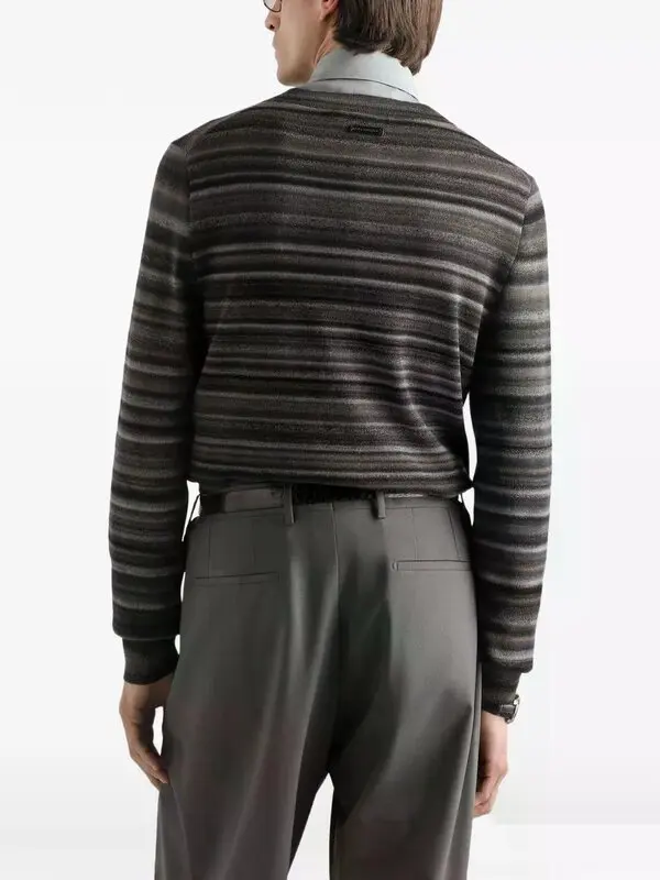 Dolce & Gabbana Striped Wool Pullover