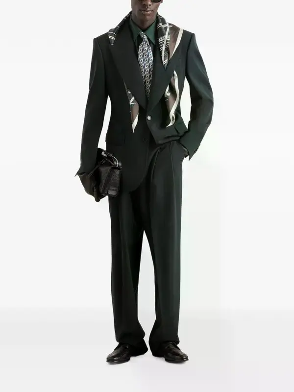 Dolce & Gabbana Exclusive Micro-rib Trousers