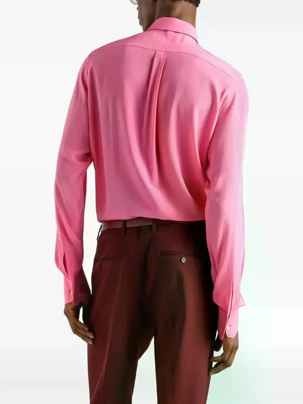Dolce & Gabbana Crêpe-de-chine Martini Shirt