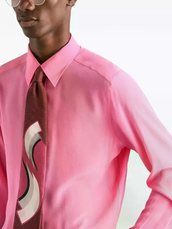 Dolce & Gabbana Crêpe-de-chine Martini Shirt