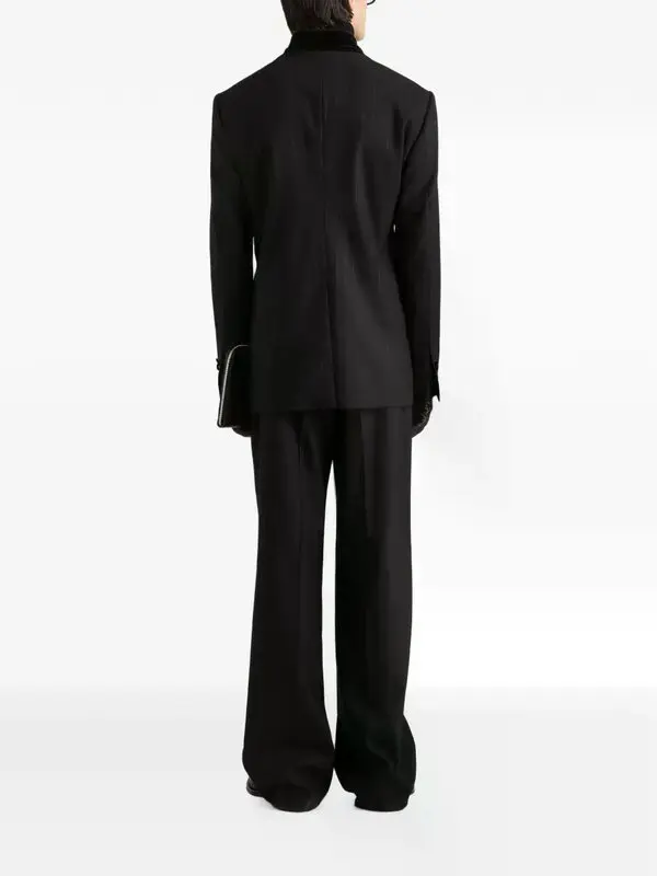Dolce & Gabbana Pinstripe Wool Trousers