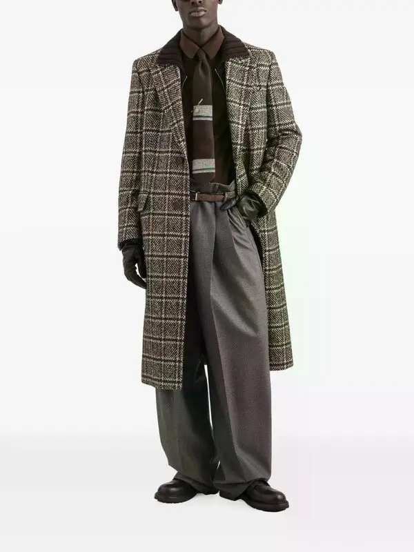 Dolce & Gabbana Virgin Wool Trousers - Grey