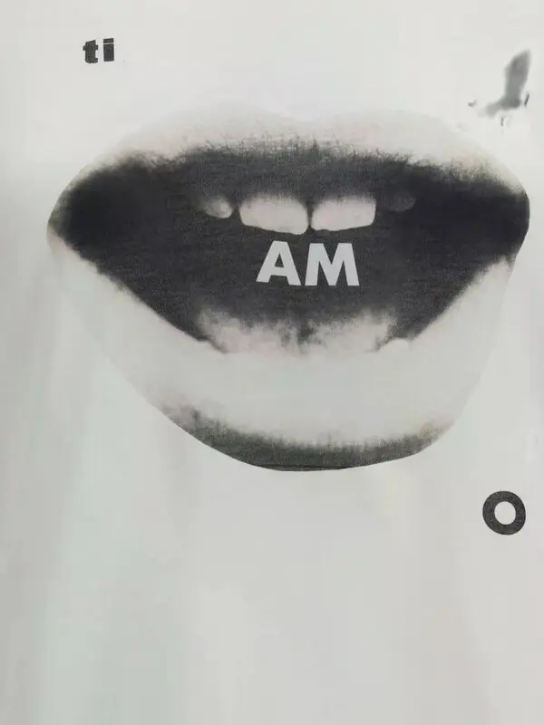 Fendi Ti Amo Print Jersey T-shirt - White
