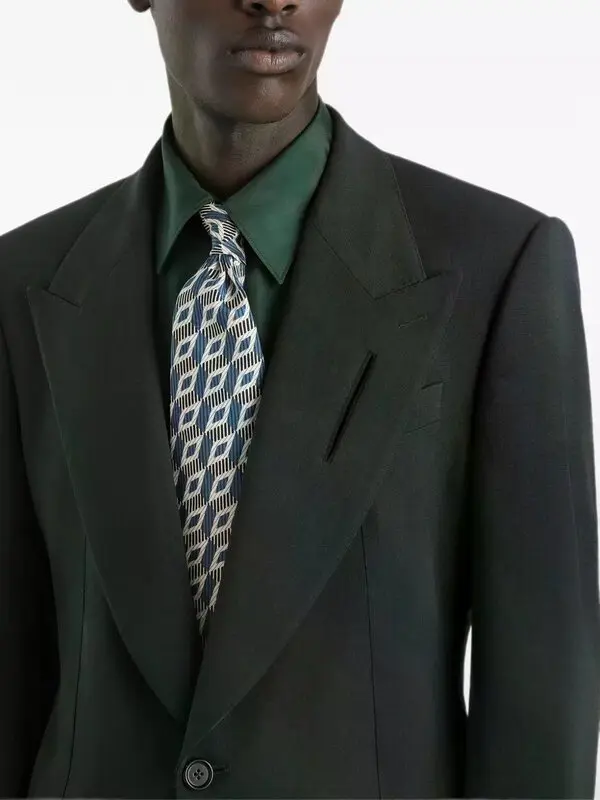 Dolce & Gabbana Single-breasted Micro-rib Jacket