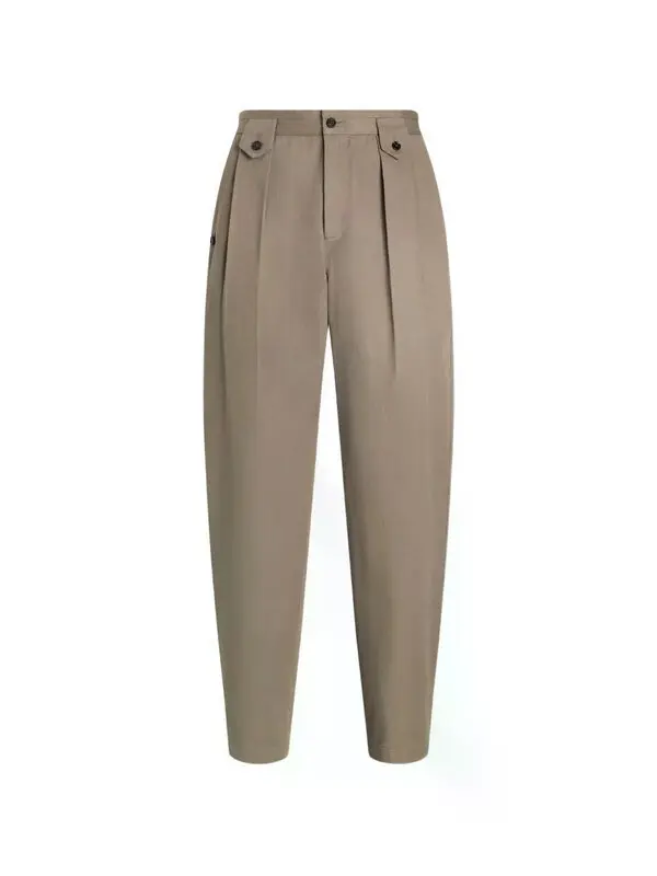 Dolce & Gabbana Cotton Twill Trousers