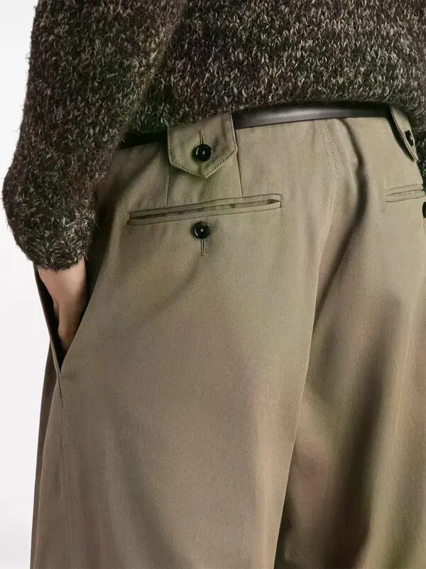 Dolce & Gabbana Cotton Twill Trousers