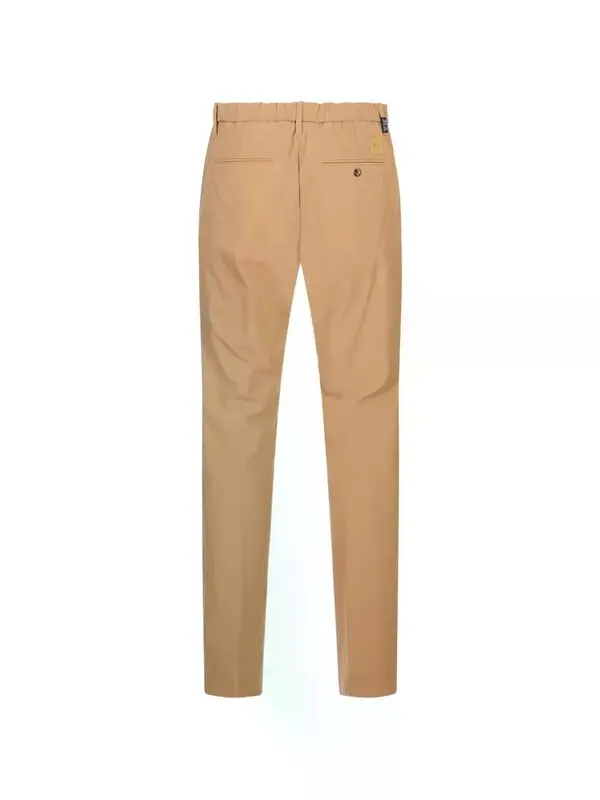 JACOB COHЁN Logo-patch Straight-leg Trousers