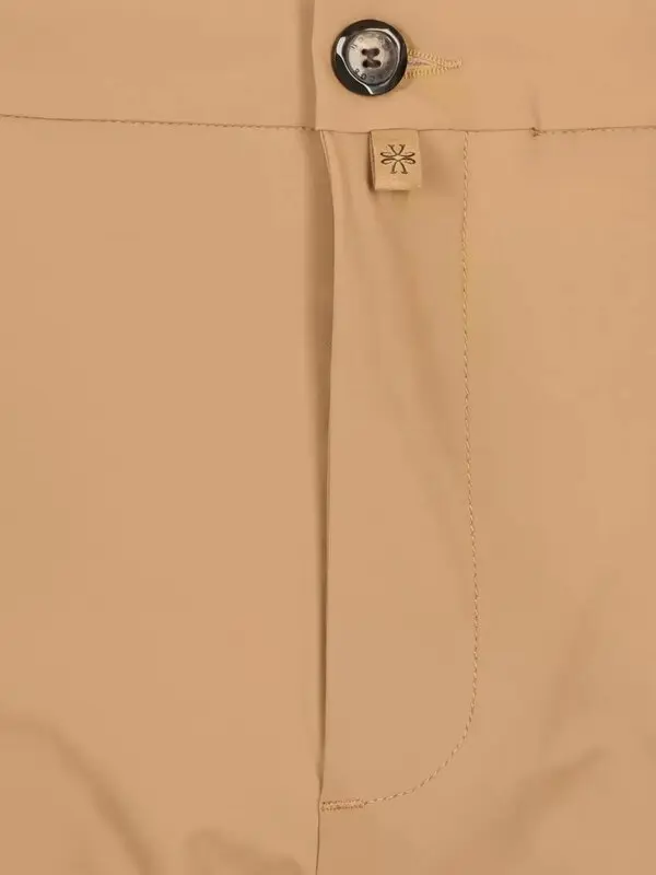 JACOB COHЁN Logo-patch Straight-leg Trousers