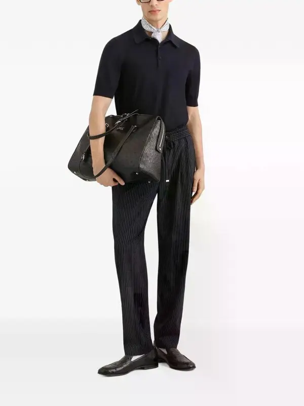Dolce & Gabbana Pinstripe Wool Jogging Trousers