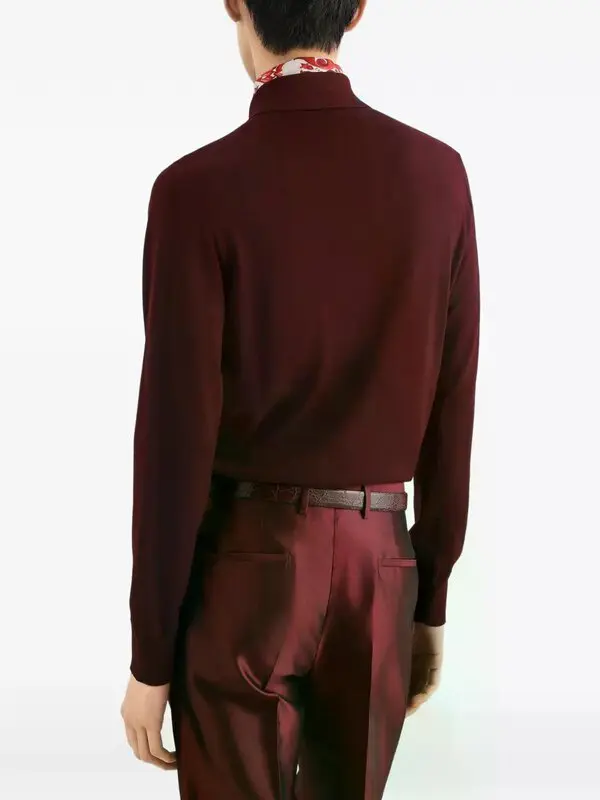 Dolce & Gabbana Knit Polo Shirt With Embroidery