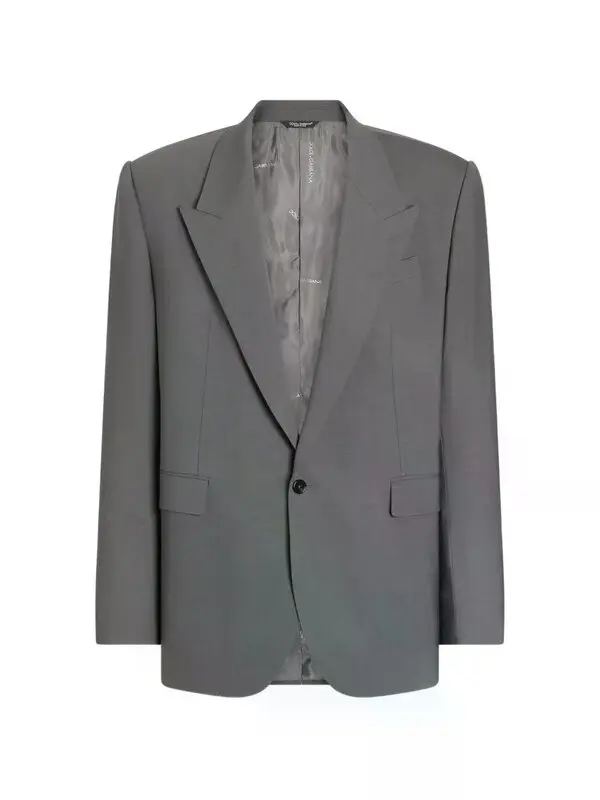 Dolce & Gabbana Palermo Single-breasted Wool Jacket