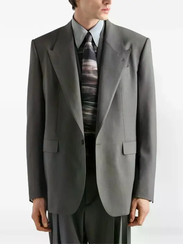 Dolce & Gabbana Palermo Single-breasted Wool Jacket