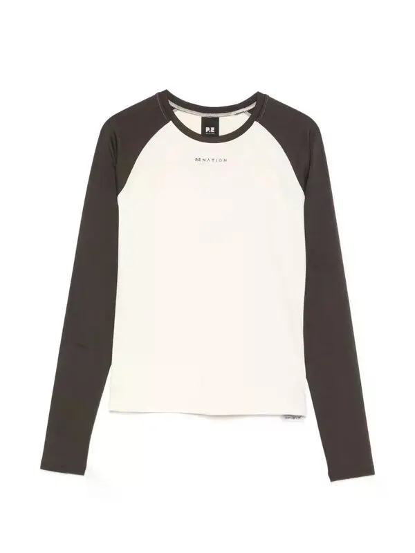 P.E Nation Signature Raglan-sleeve T-shirt