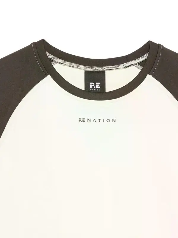 P.E Nation Signature Raglan-sleeve T-shirt