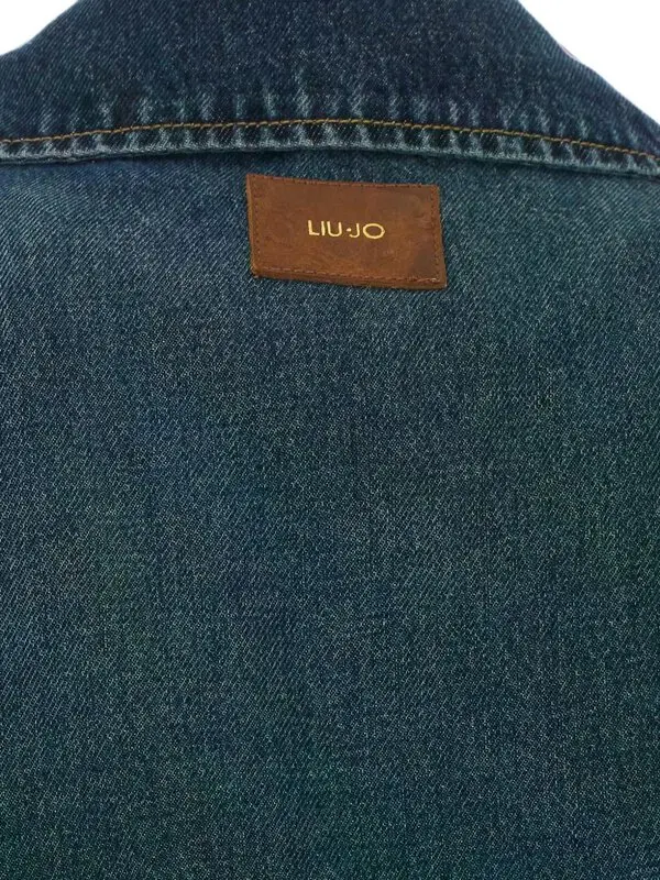 Liu Jo Belted Denim Trench Coat