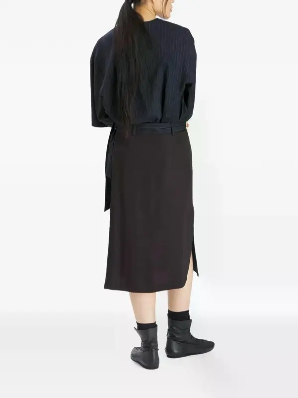 Barena Venezia Lizzy Patchwork Wrap Midi Skirt