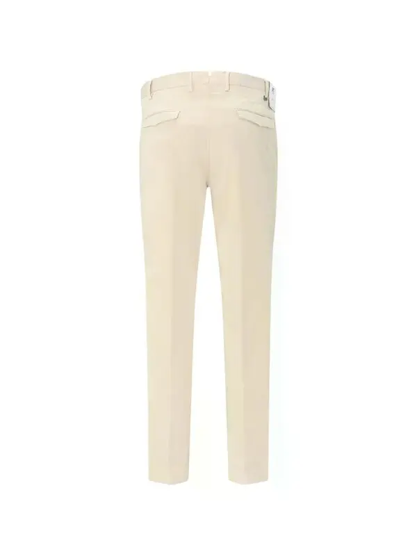 PT TORINO Logo-plaque Tailored Trousers - Neutrals