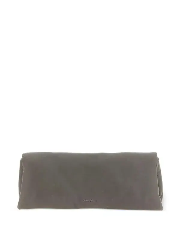 Rick Owens Padded Leather Clutch Bag