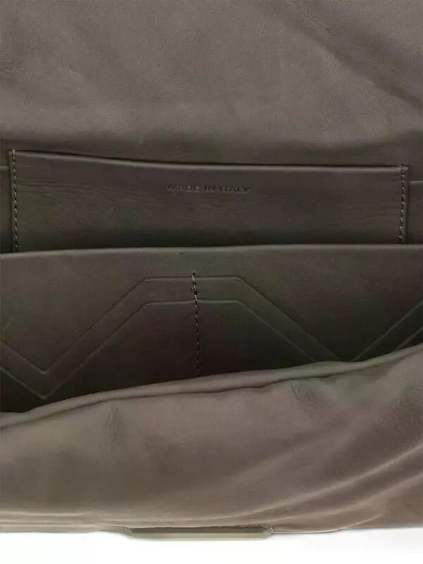 Rick Owens Padded Leather Clutch Bag