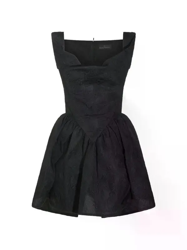 VIVIENNE WESTWOOD Jacquard-effect Sleeveless Dress