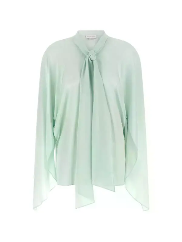 Stella McCartney Tie-neck Silk Shirt