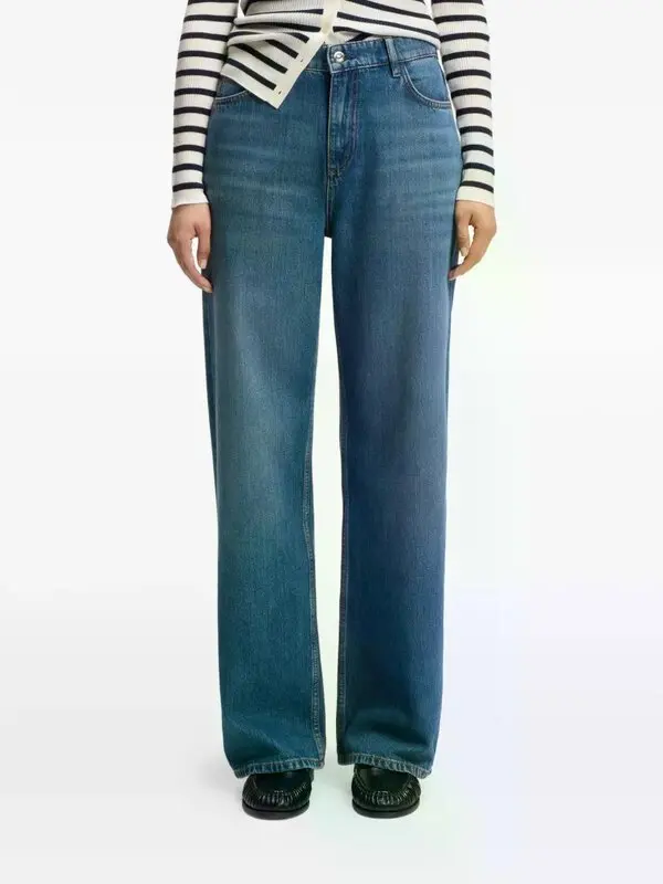 BOSS Straight-leg Denim Trousers