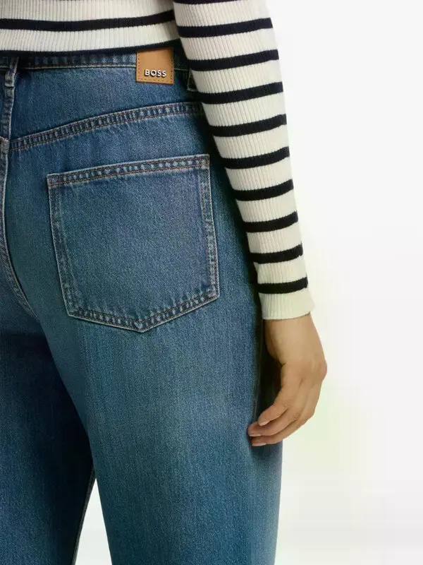 BOSS Straight-leg Denim Trousers