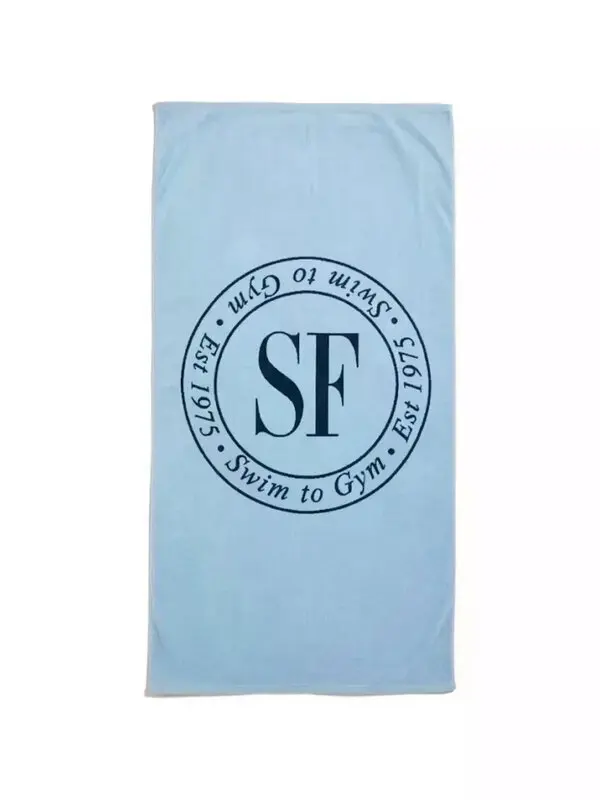Seafolly Logo-print Beach Towel - Blue