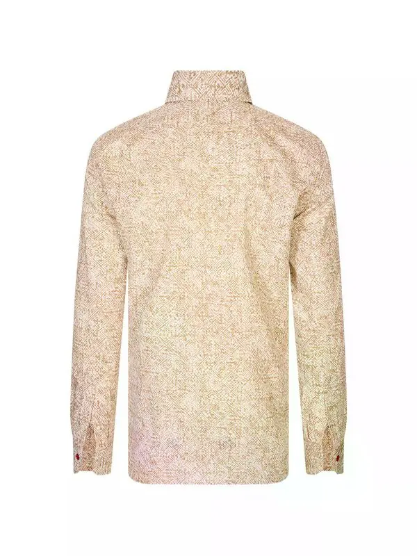 Kiton Geometric-print Shirt