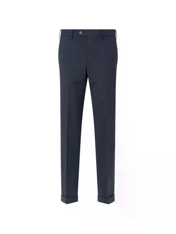 PT TORINO Pressed-crease Turned-up Trousers