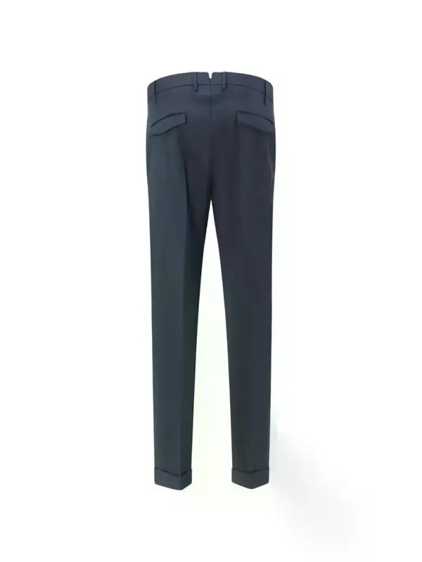 PT TORINO Pressed-crease Turned-up Trousers