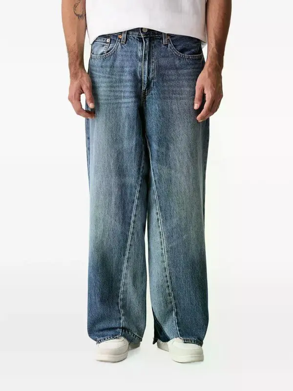 LEVI'S Baggy Panelled Wide-leg Jeans
